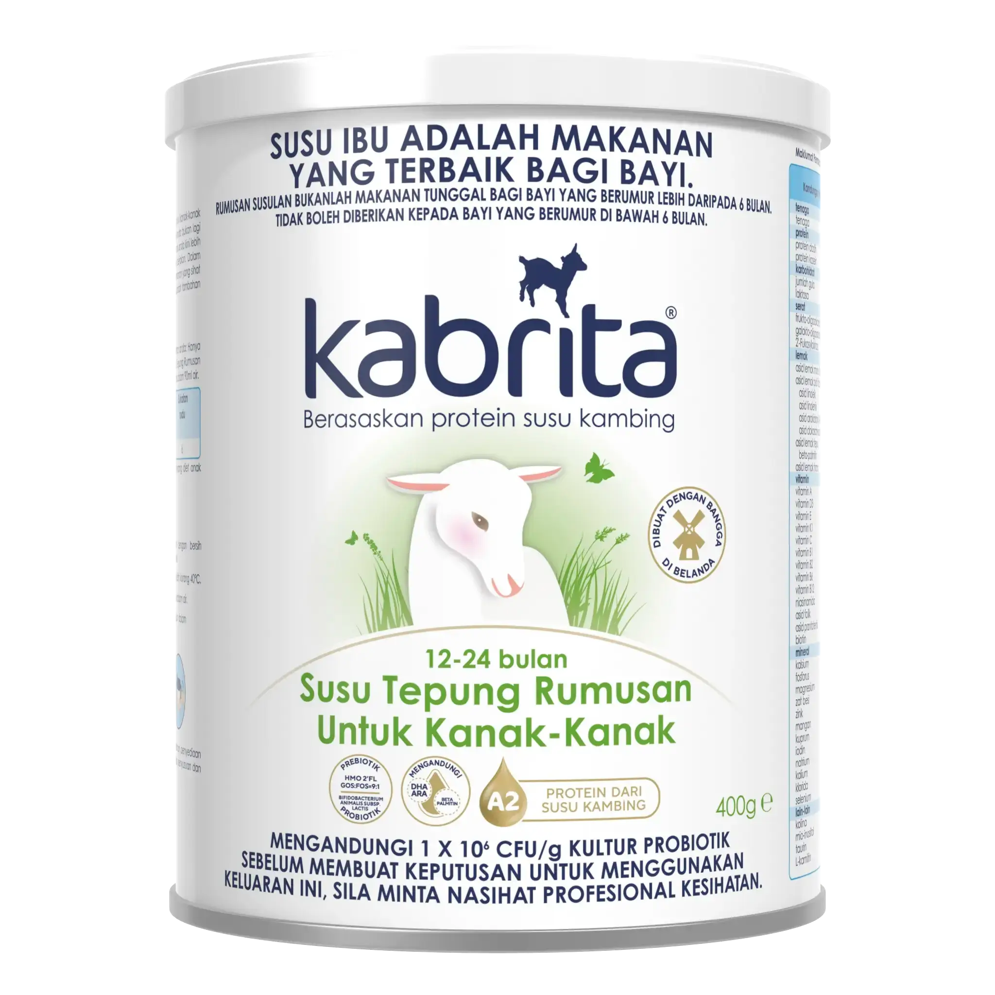 Kabrita 12-24M Children Goat Milk Formula 400g | Kabrita Malysia